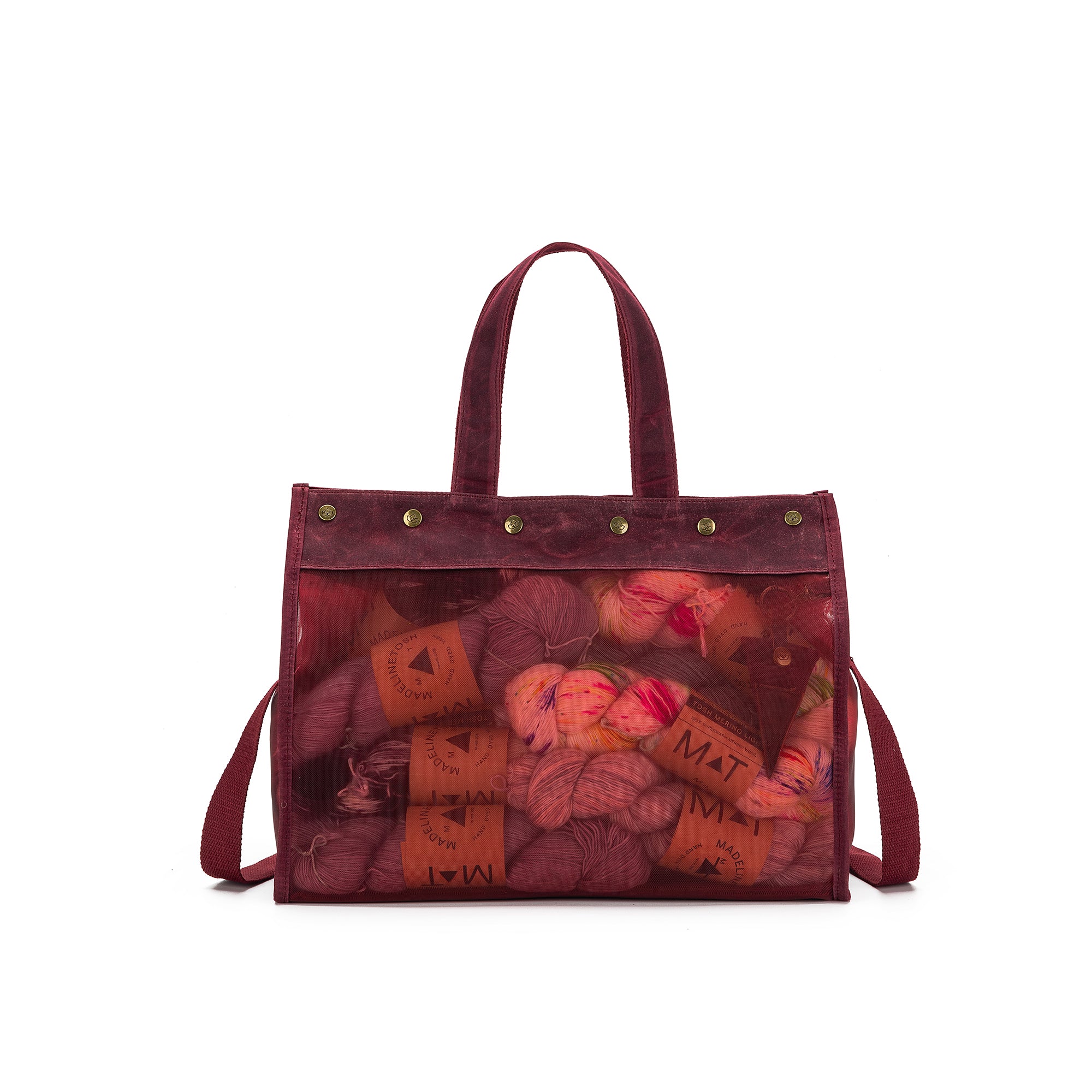 Maker's Mesh Tote | Red | dellaQ.com – della Q Retail