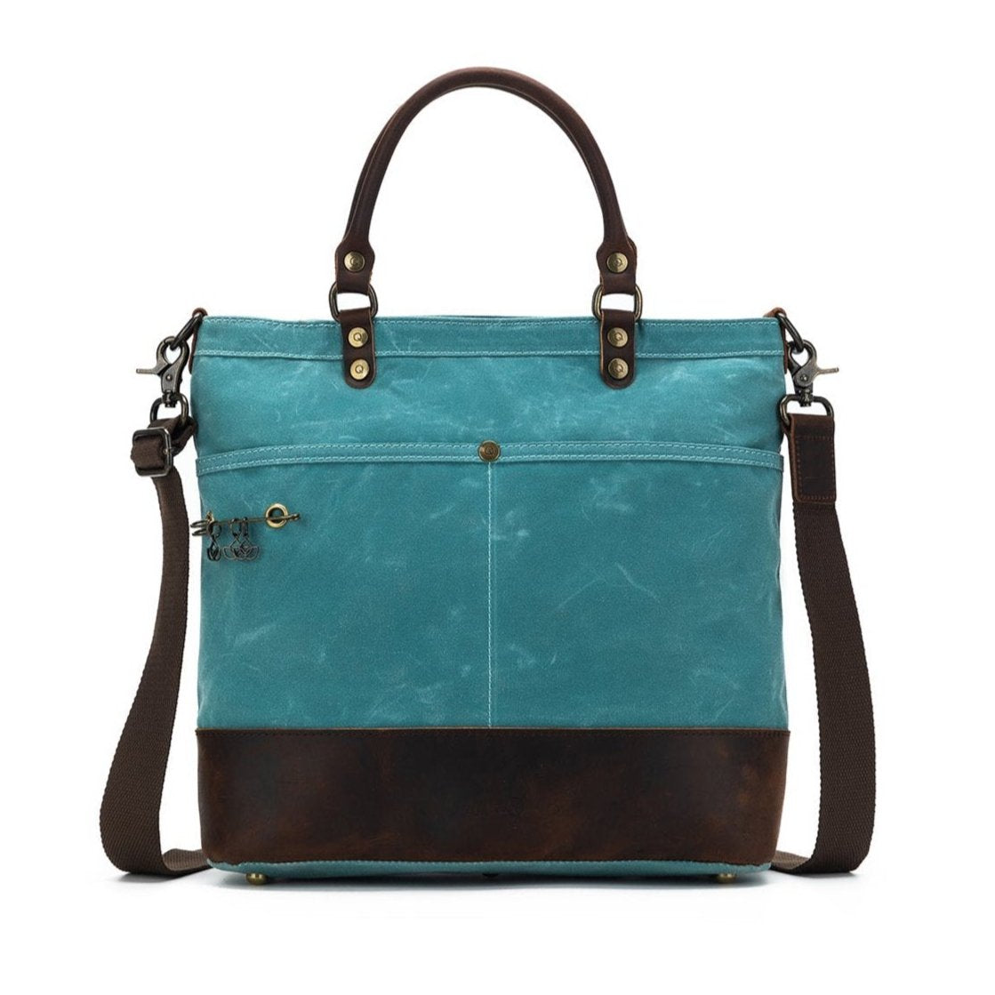 Maker's Canvas Tote | Teal | dellaQ.com – della Q Retail