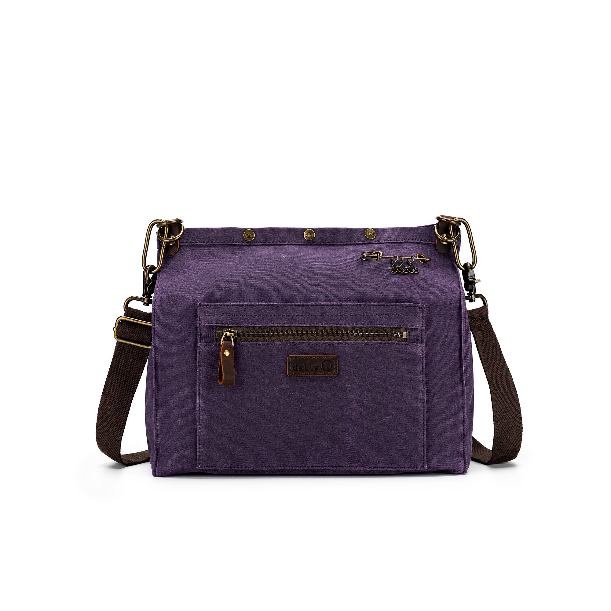 Maker's Canvas Rucksack | Purple | dellaQ.com – della Q Retail