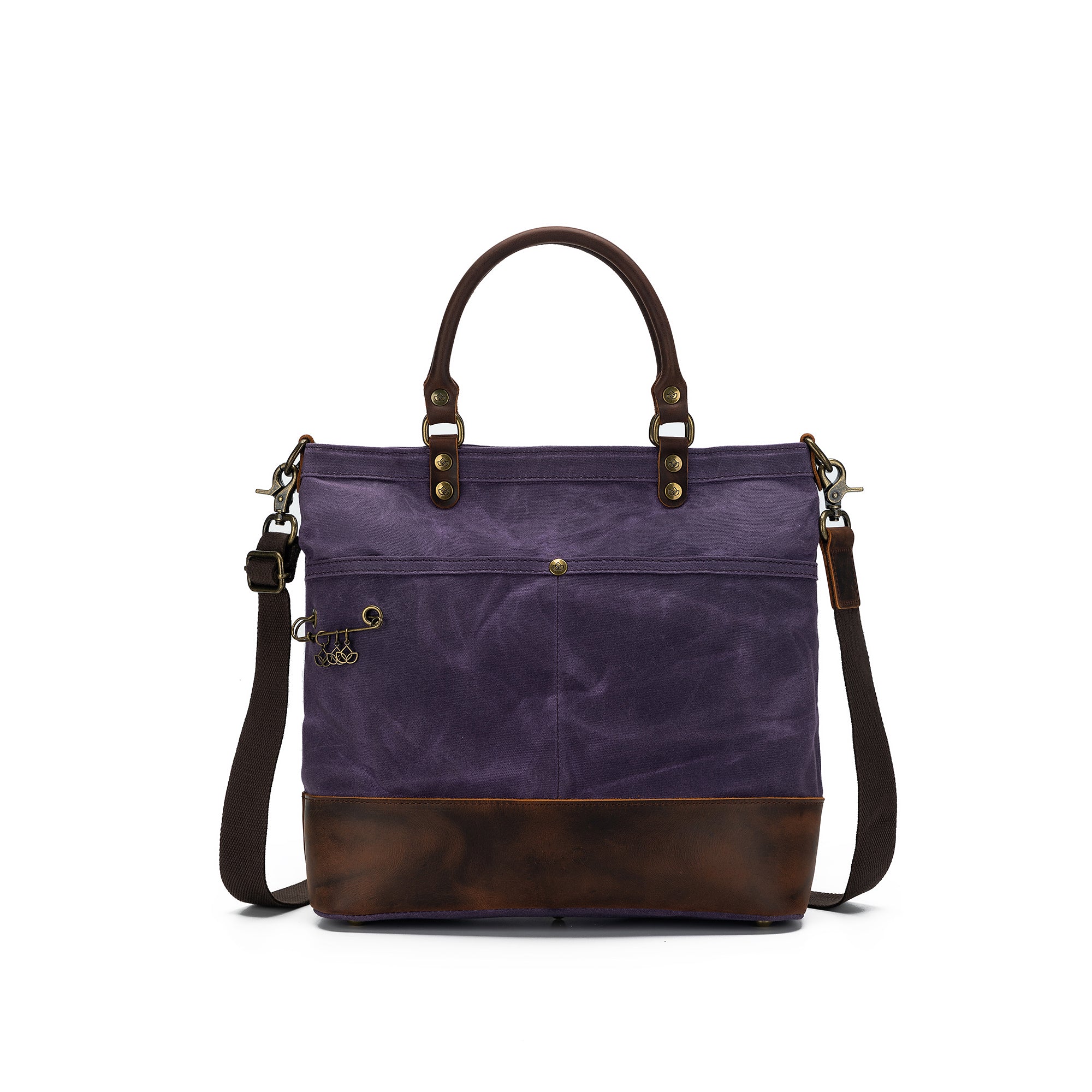 Maker's Canvas Tote | Purple | dellaQ.com – della Q Retail